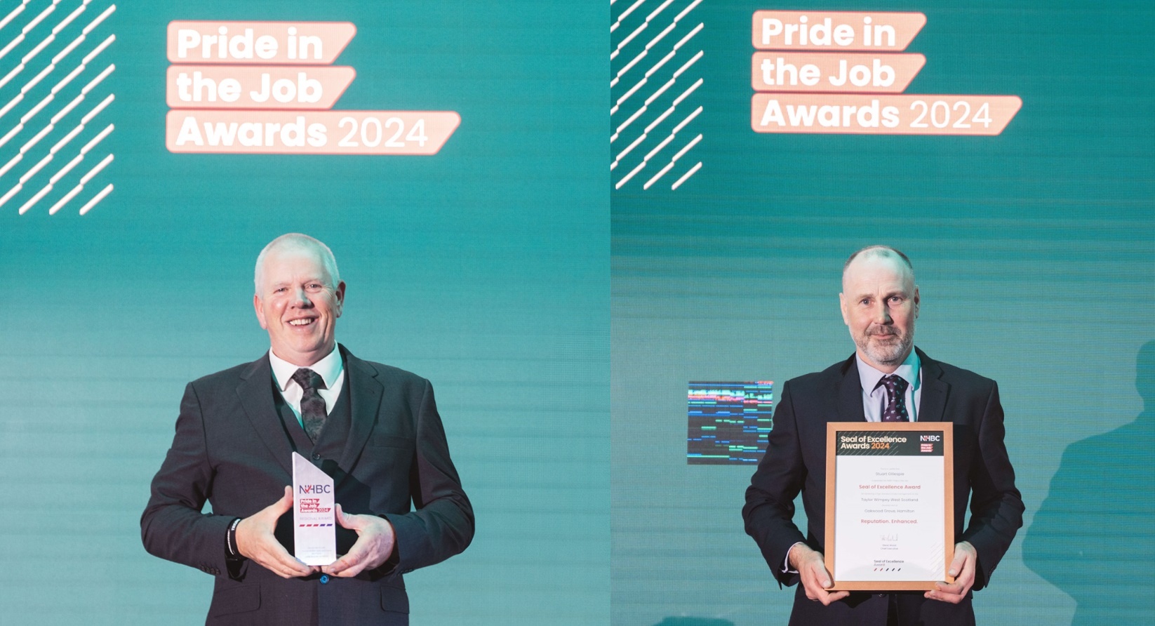 Taylor Wimpey hails award-winning site managers | Scottish Construction Now